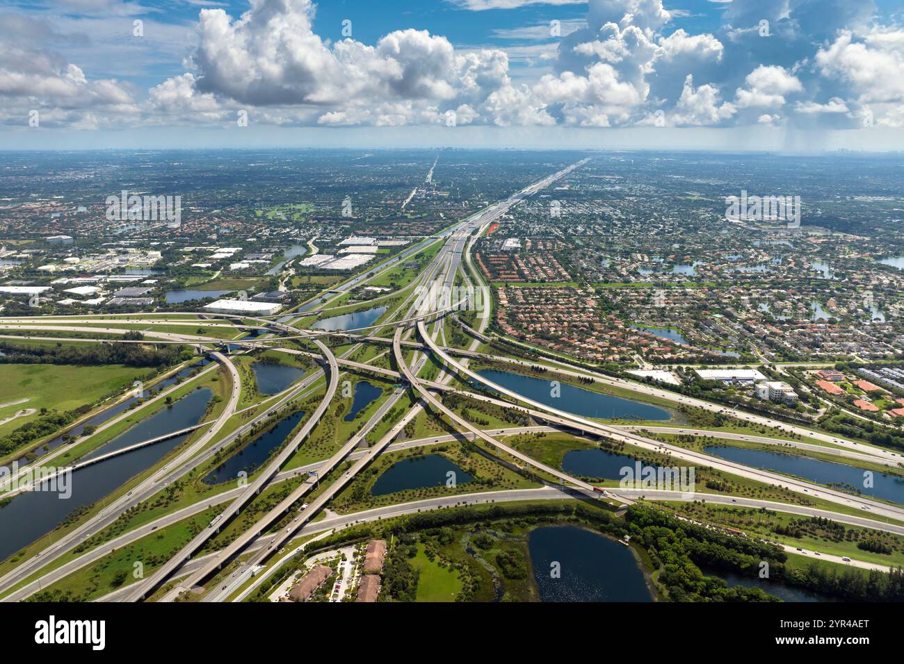 American interstate highway system overpass hi-res stock photography ...