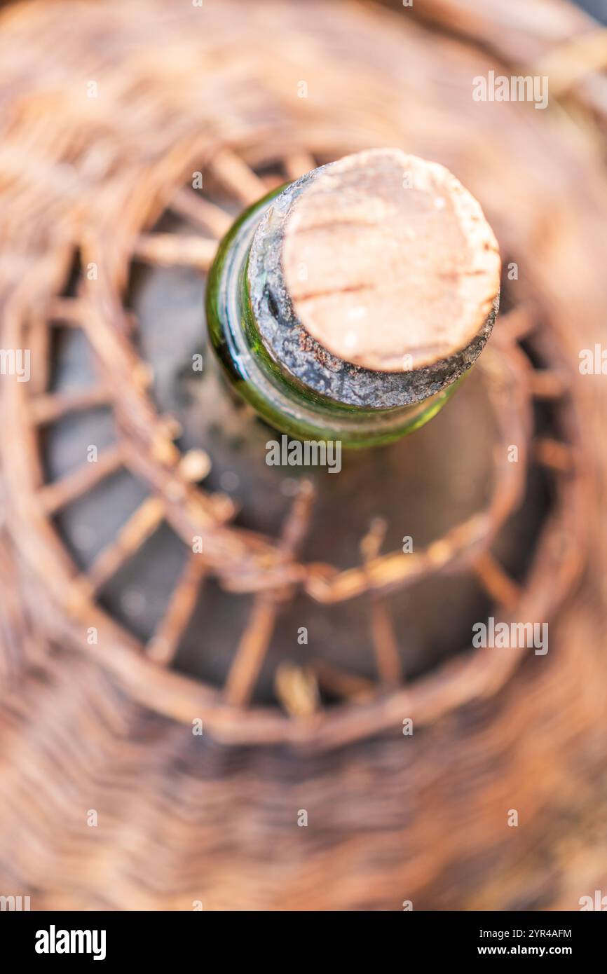 Old fashioned demijohn hi-res stock photography and images - Alamy
