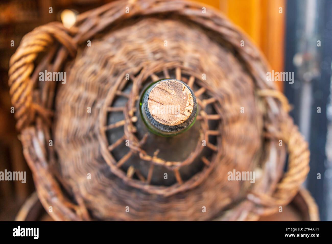 Old fashioned demijohn hi-res stock photography and images - Alamy
