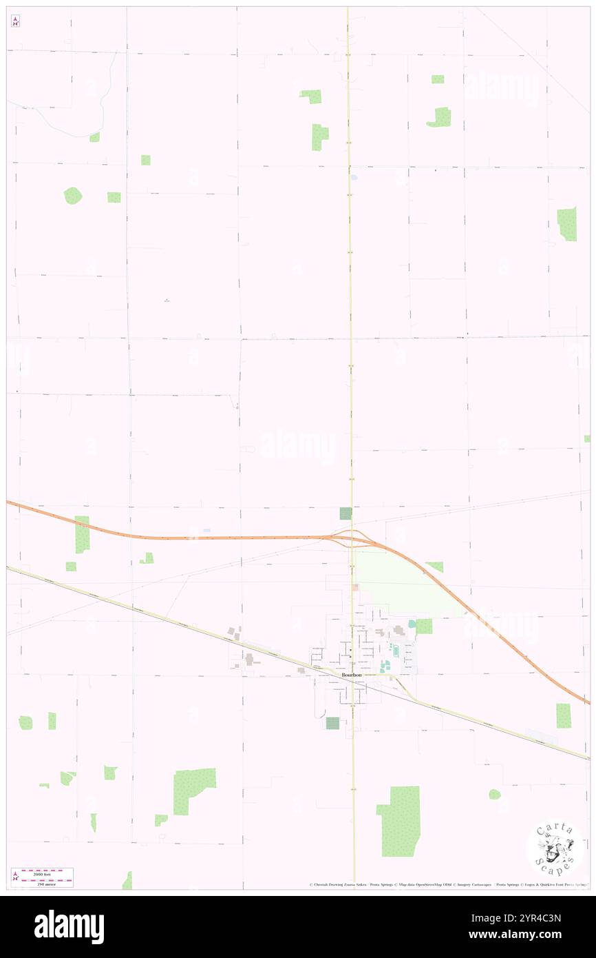 Township of bourbon hi-res stock photography and images - Alamy