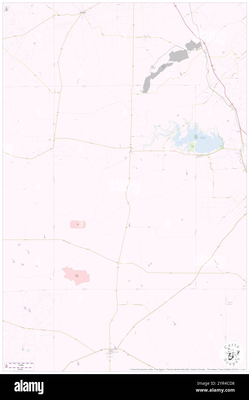 Mcmullen county map hi-res stock photography and images - Alamy