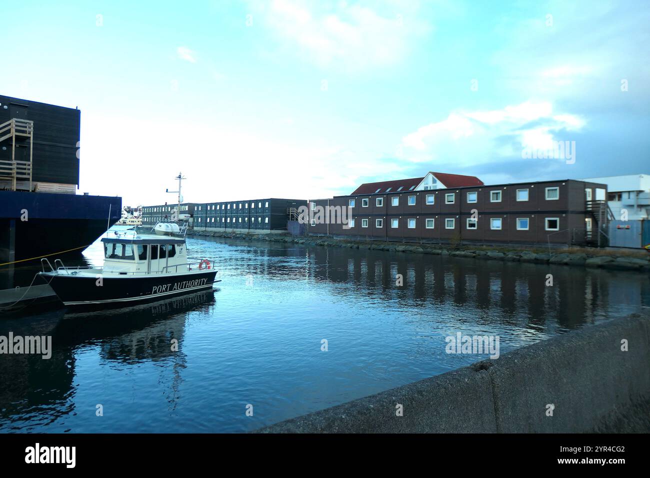 Norway river water outside boat boats shipping place town port police ...