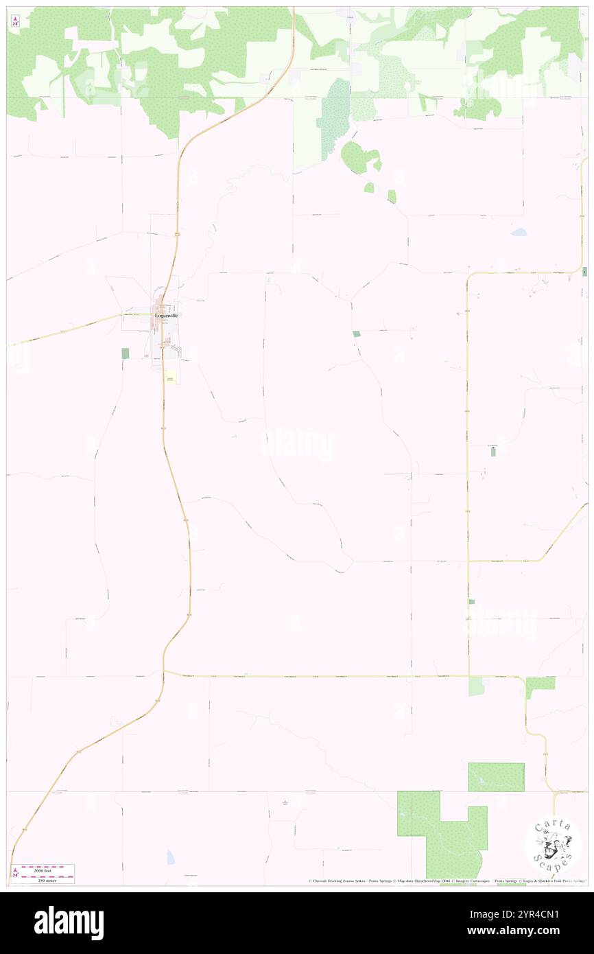 Map of westfield wisconsin Cut Out Stock Images & Pictures - Alamy