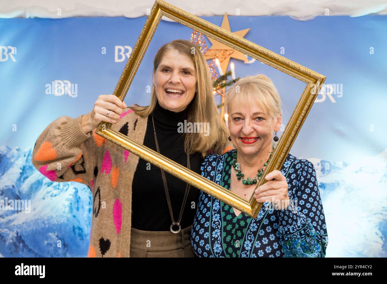 Munich, Germany. 02nd Dec, 2024. Corinna Binzer (l-r), actress and ...