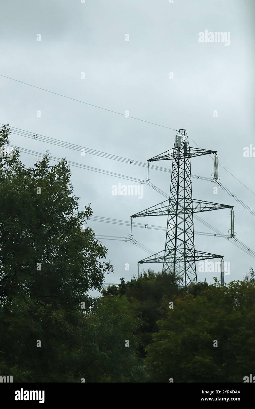 Rownhams, Hampshire, England. 30 September 2024. Colour view of an ...