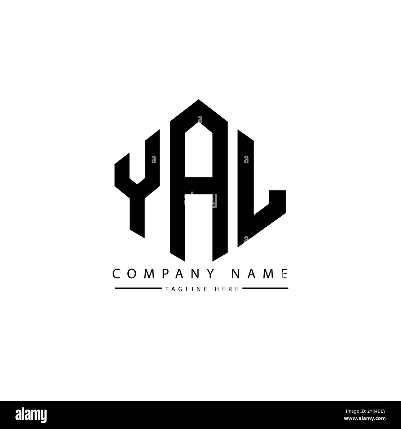 Yal logo design hi-res stock photography and images - Alamy