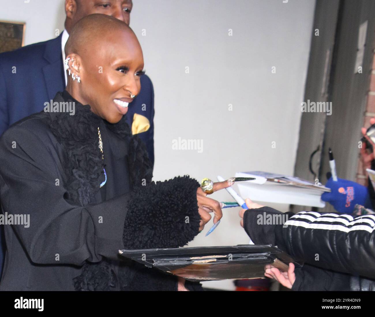 New York, NY, USA. 2nd Dec, 2024. Cynthia Erivo seen at The Drew ...