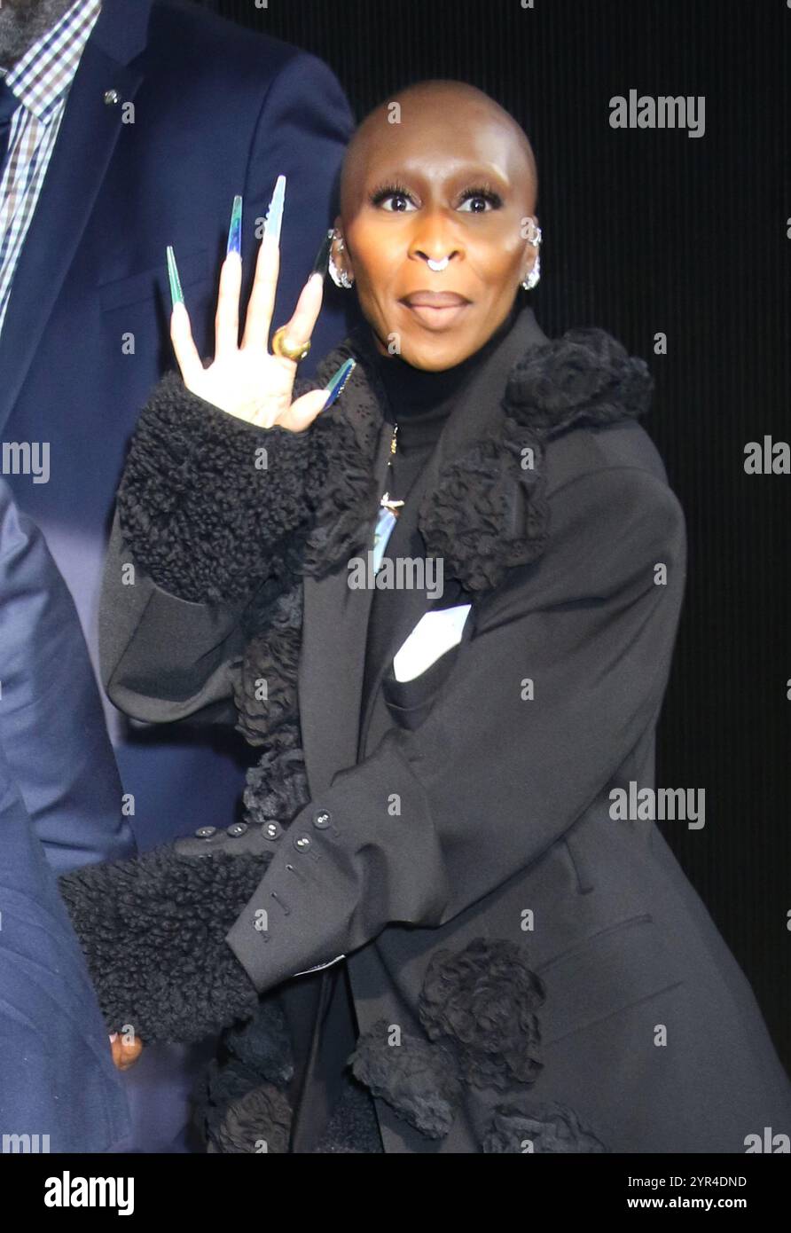 New York, NY, USA. 2nd Dec, 2024. Cynthia Erivo seen at The Drew ...
