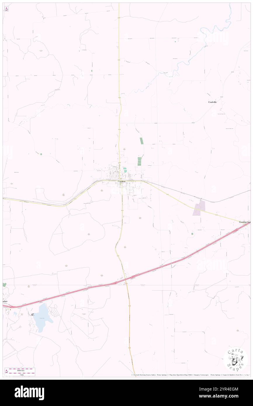 Palo pinto county map Cut Out Stock Images & Pictures - Alamy