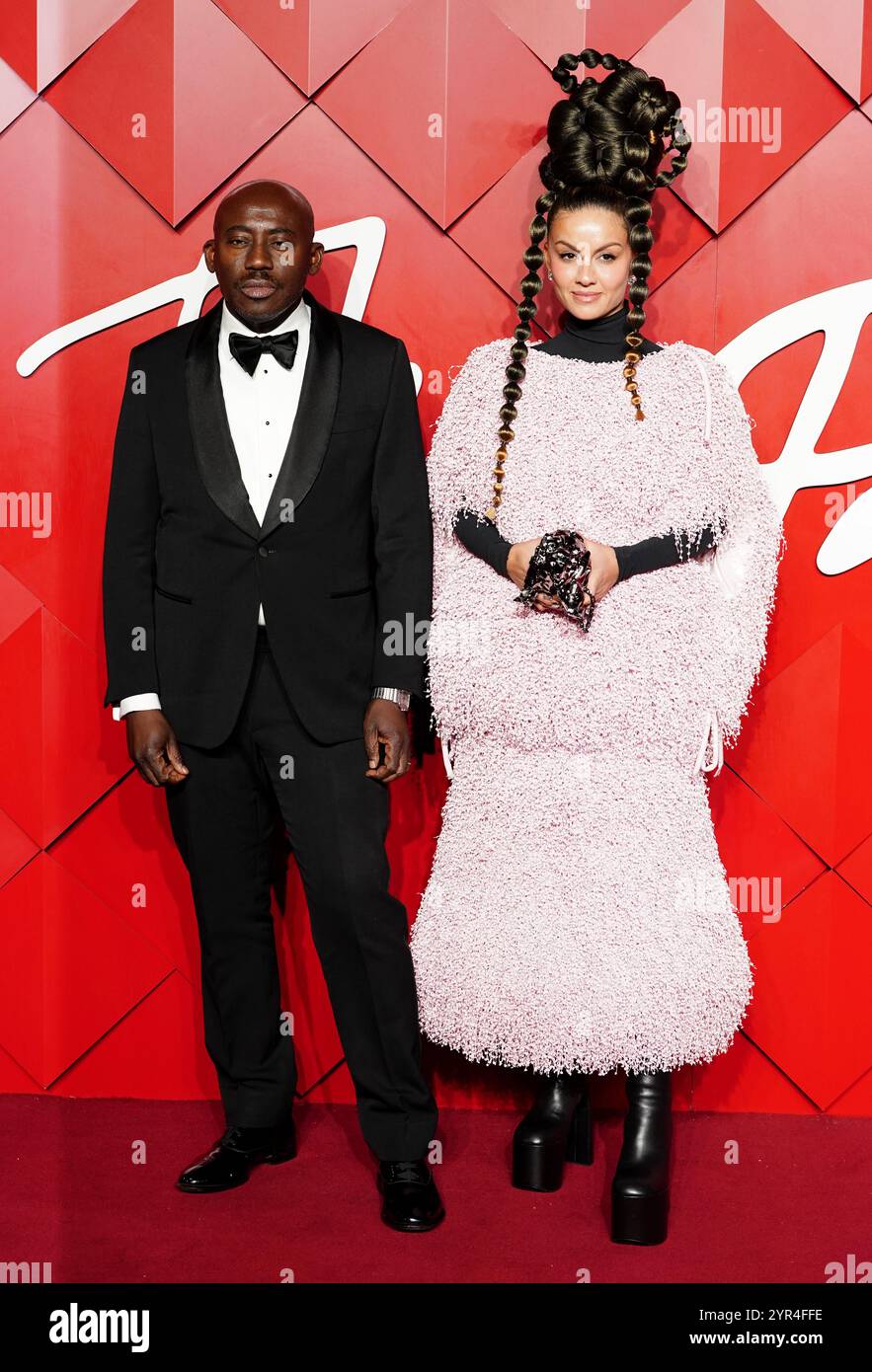 Edward enninful and natasha poonawalla hi-res stock photography and ...