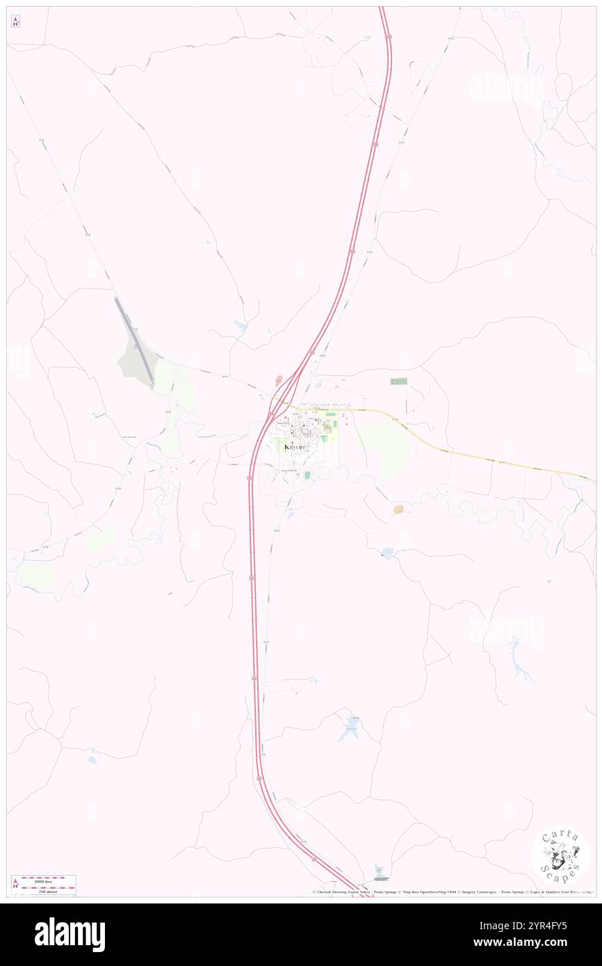 Map of kaycee Cut Out Stock Images & Pictures - Alamy