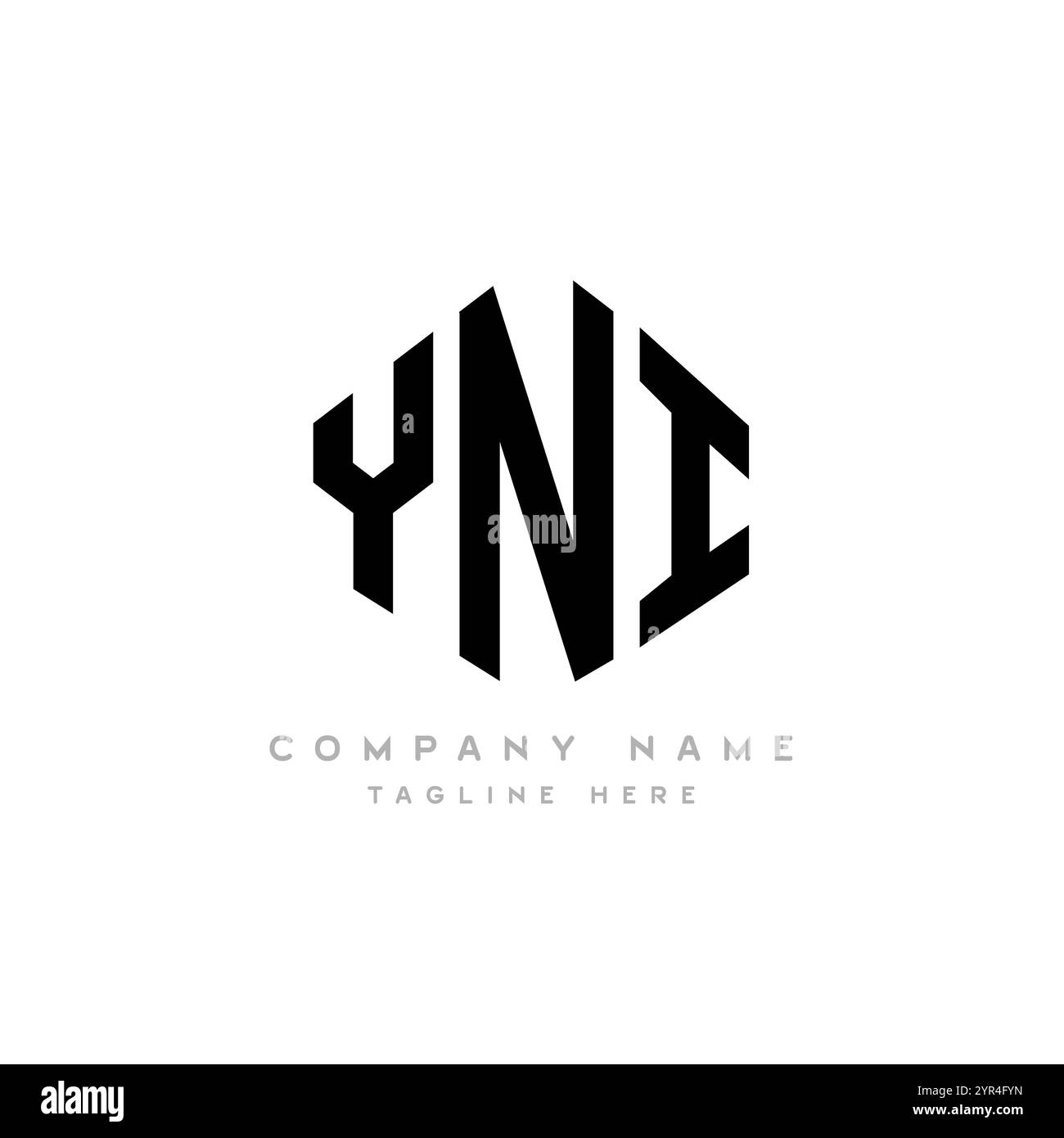 Yni hexagon Stock Vector Images - Alamy