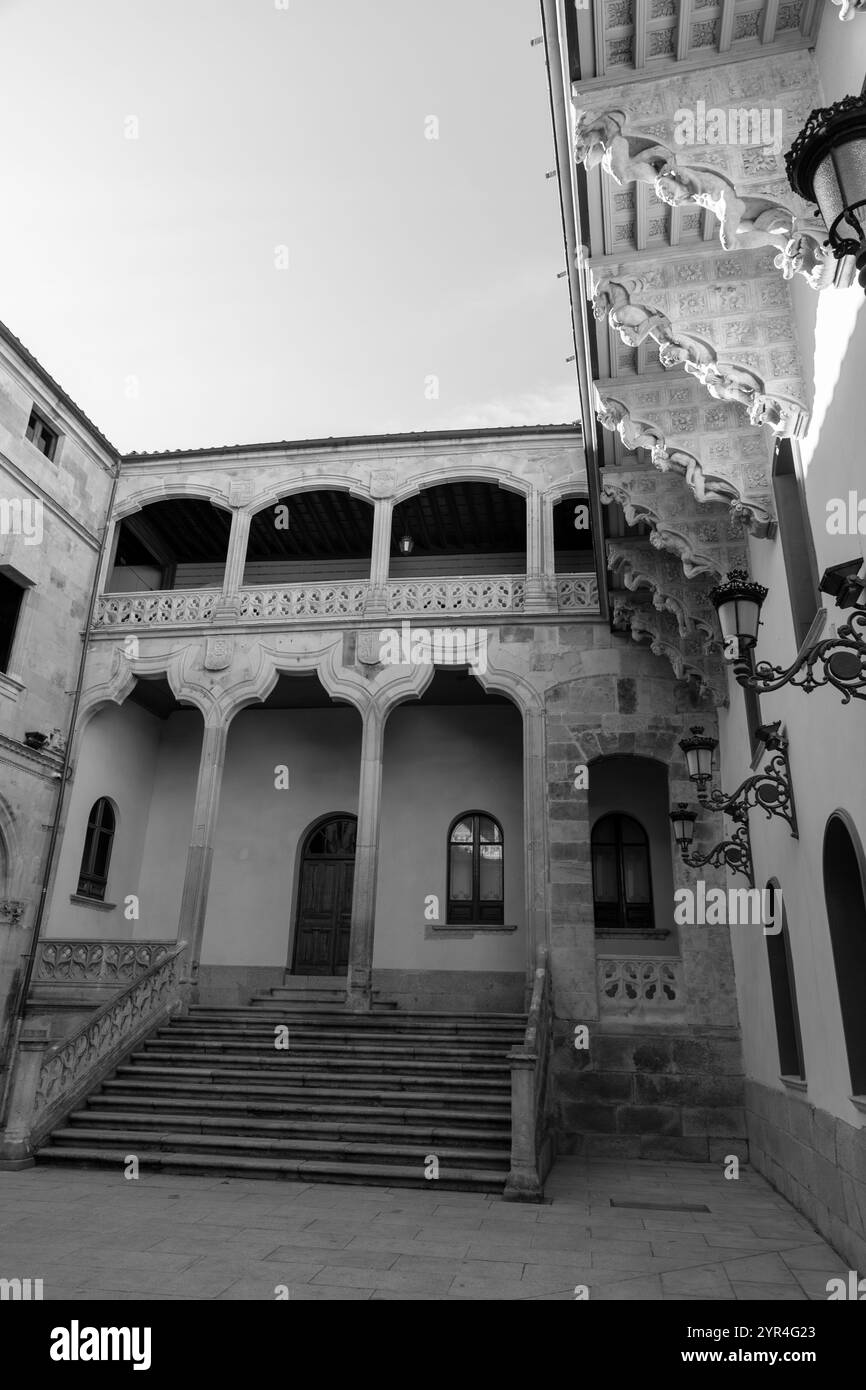 Plateresque decoration Black and White Stock Photos & Images - Alamy