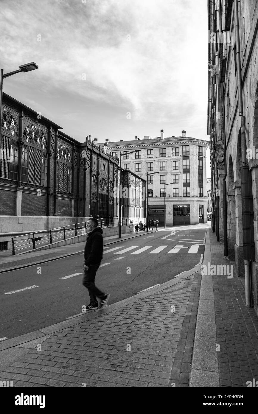 Historical downtown salamanca Black and White Stock Photos & Images - Alamy