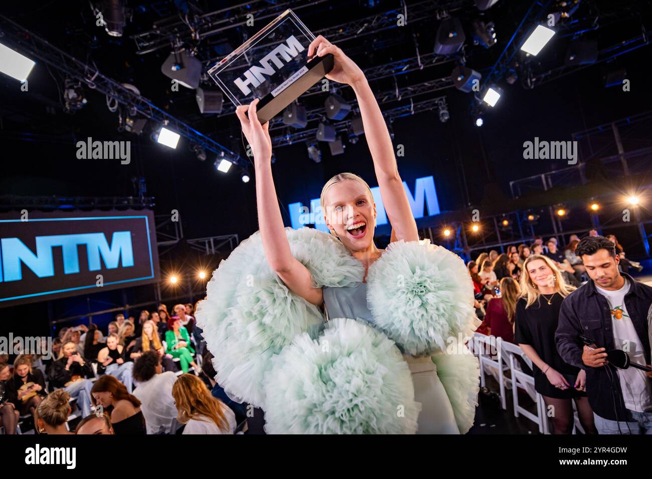 AMSTERDAM - Gitte, winner of Holland's Next Top Model (HNTM). In the ...
