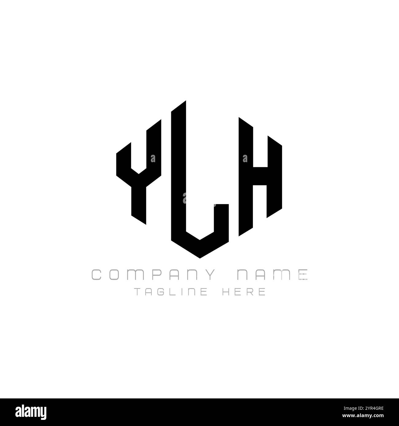 Ylh logo design hi-res stock photography and images - Alamy