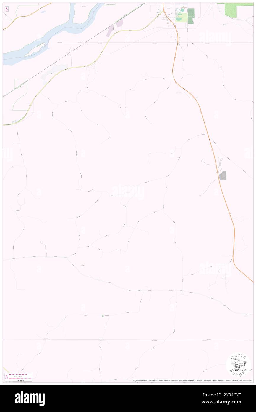 Map of marion wisconsin Cut Out Stock Images & Pictures - Alamy