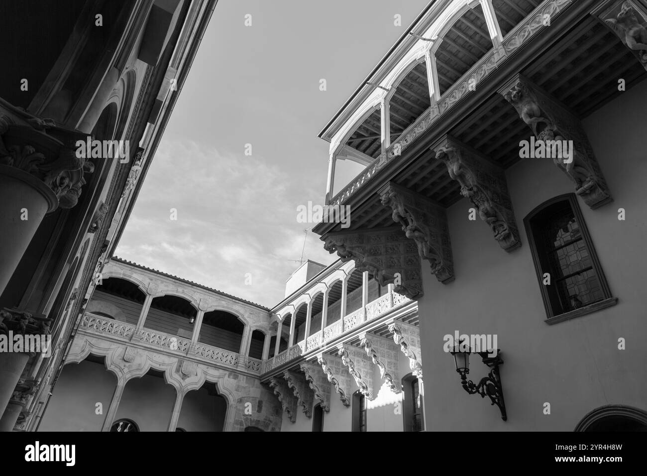 The Salina Palace is a building built in Plateresque style with Italian ...