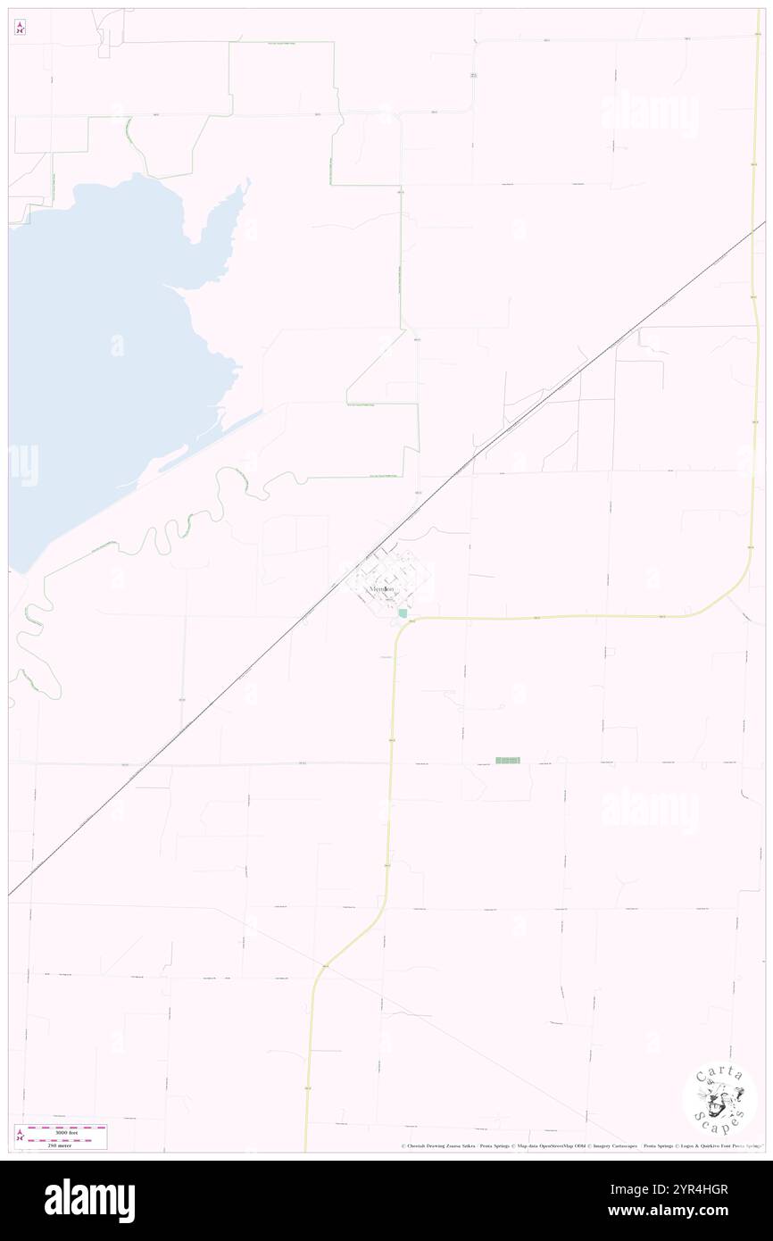 Map of mendon missouri Cut Out Stock Images & Pictures - Alamy