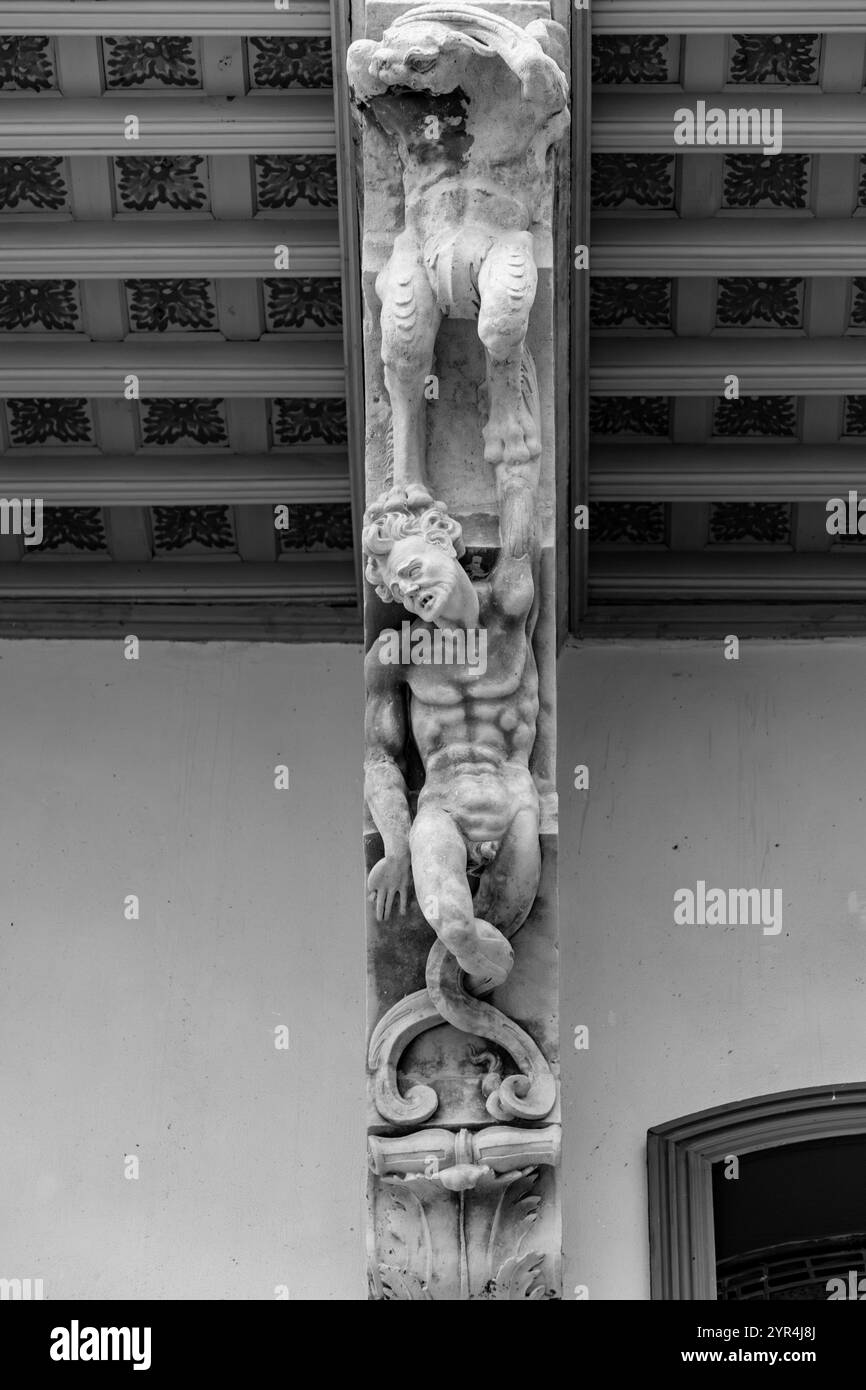 Plateresque decoration Black and White Stock Photos & Images - Alamy