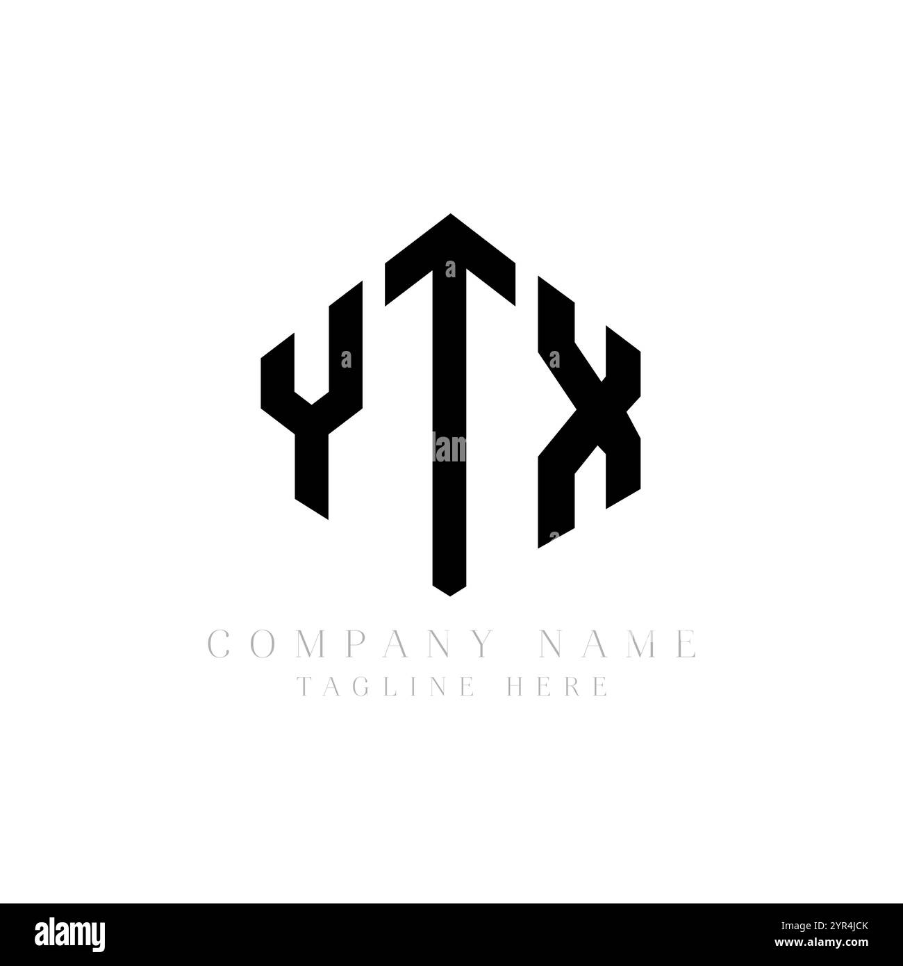 Ytx font Stock Vector Images - Alamy