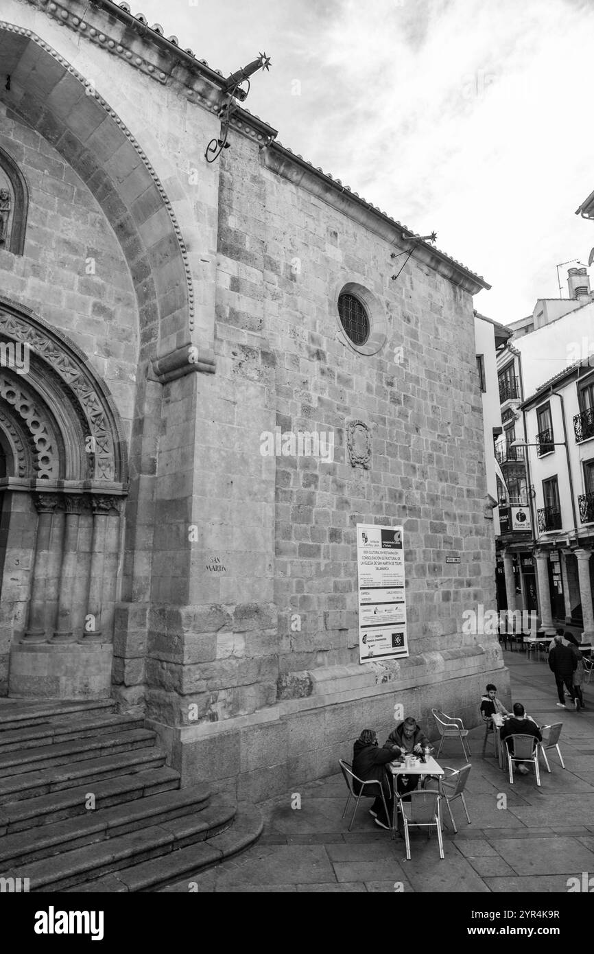 Plaza mayor de salamanca Black and White Stock Photos & Images - Alamy