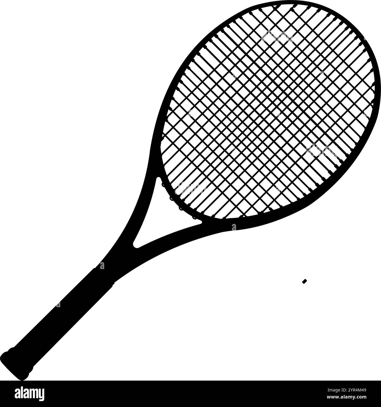 tennis racket and ball Stock Vector Image & Art - Alamy