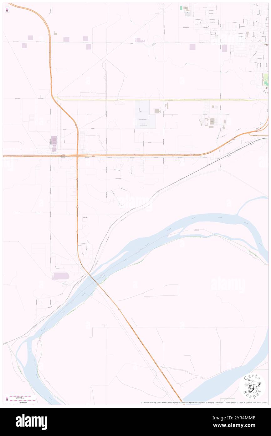 Williston map Cut Out Stock Images & Pictures - Alamy