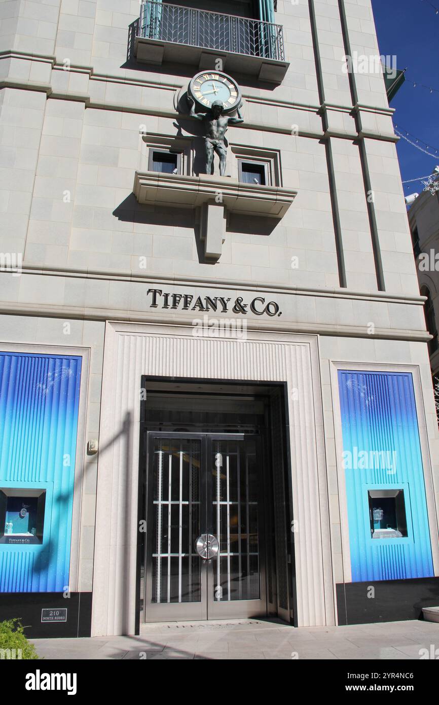 Tiffany & Company Storefront Exterior Rodeo Drive Beverly Hills Luxury ...