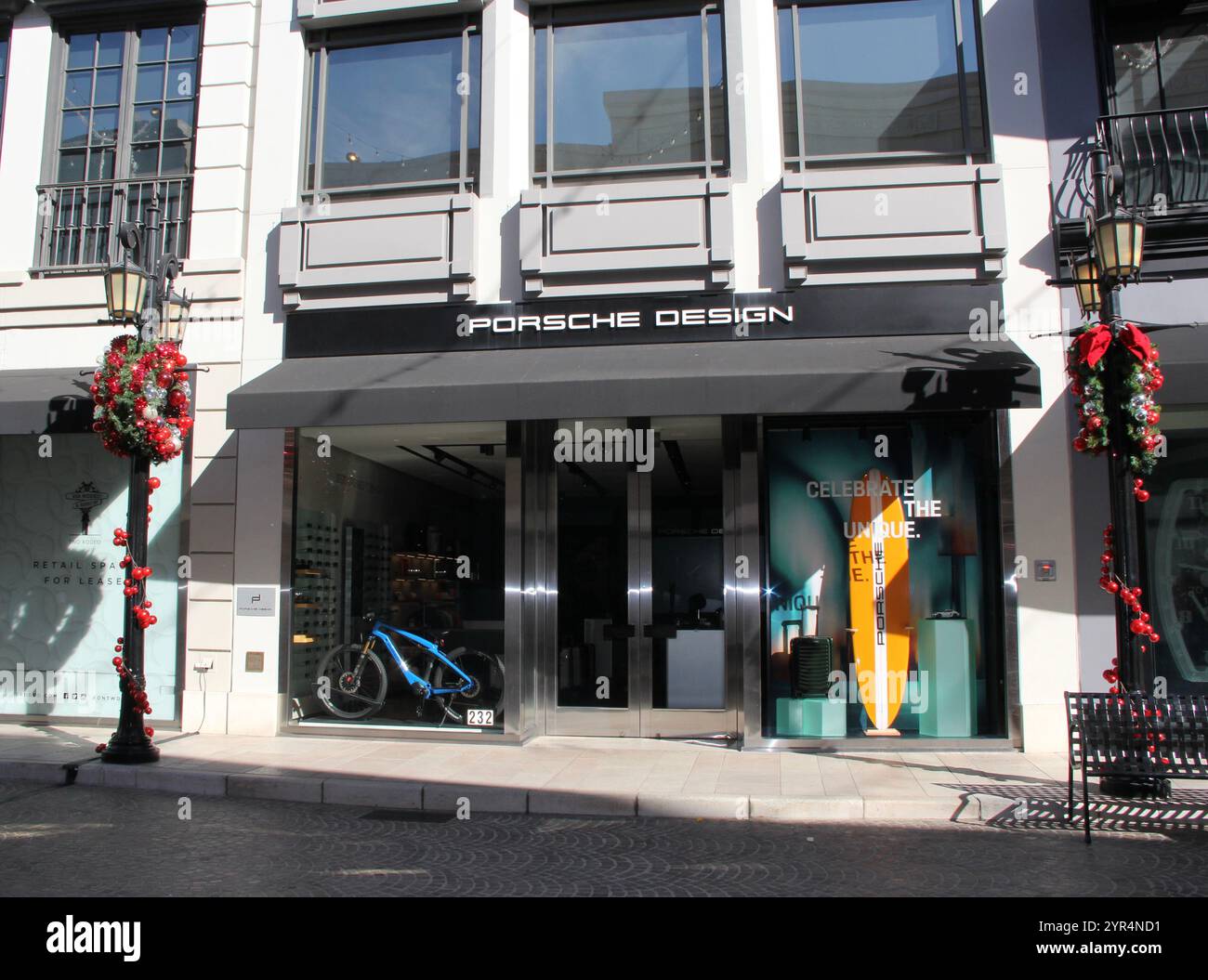 Porsche Design Exterior Storefront Rodeo Drive Beverly Hills Luxury ...
