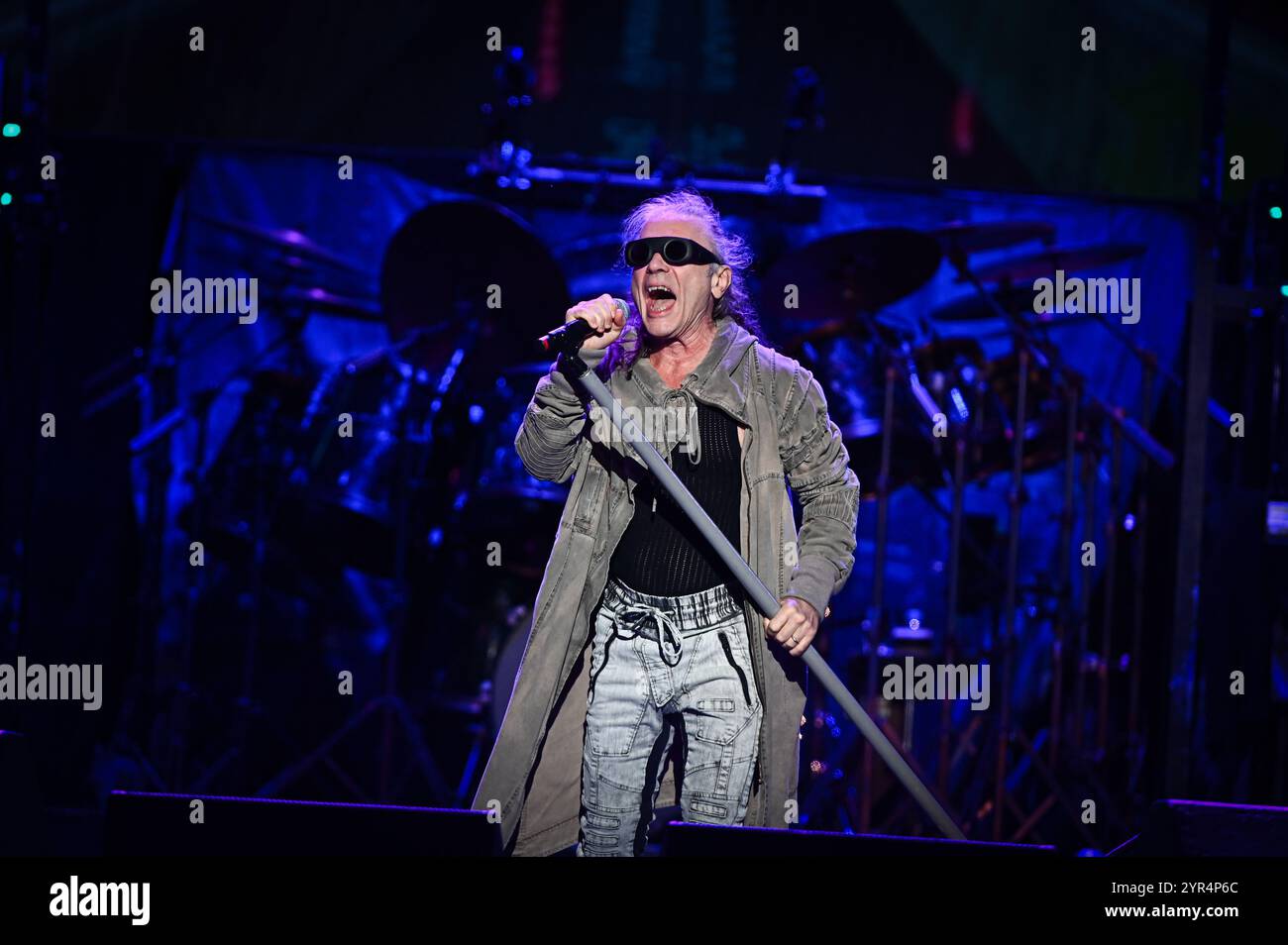 Buenos Aires, Argentina. 01st Dec, 2024. Iron Maiden performs at the ...