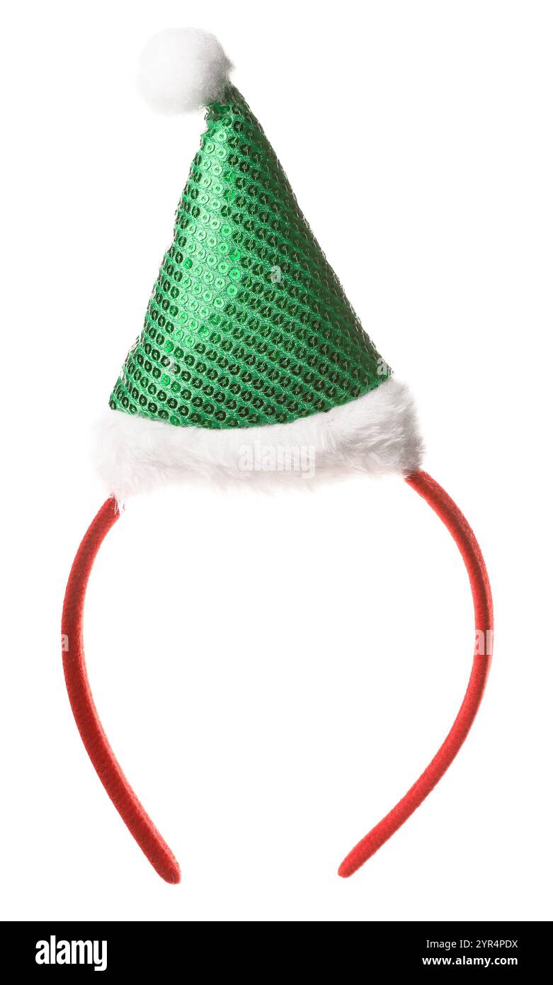Beautiful christmas headband on Cut Out Stock Images & Pictures - Alamy