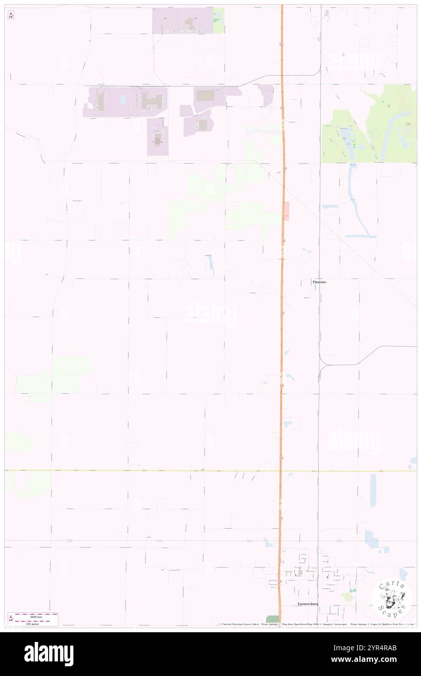 Linton indiana map Cut Out Stock Images & Pictures - Alamy