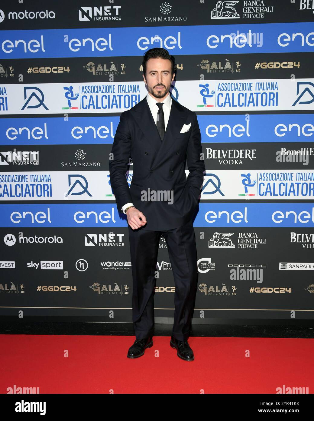Milano, Red Carpet “Galà del calcio AIC” 2024 - Marco Ferri Stock Photo ...