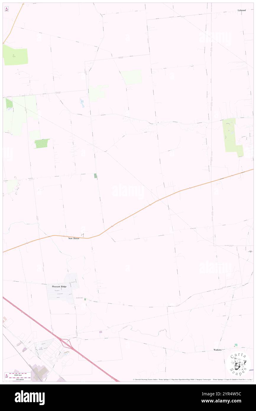 Map of dover ohio Cut Out Stock Images & Pictures - Alamy