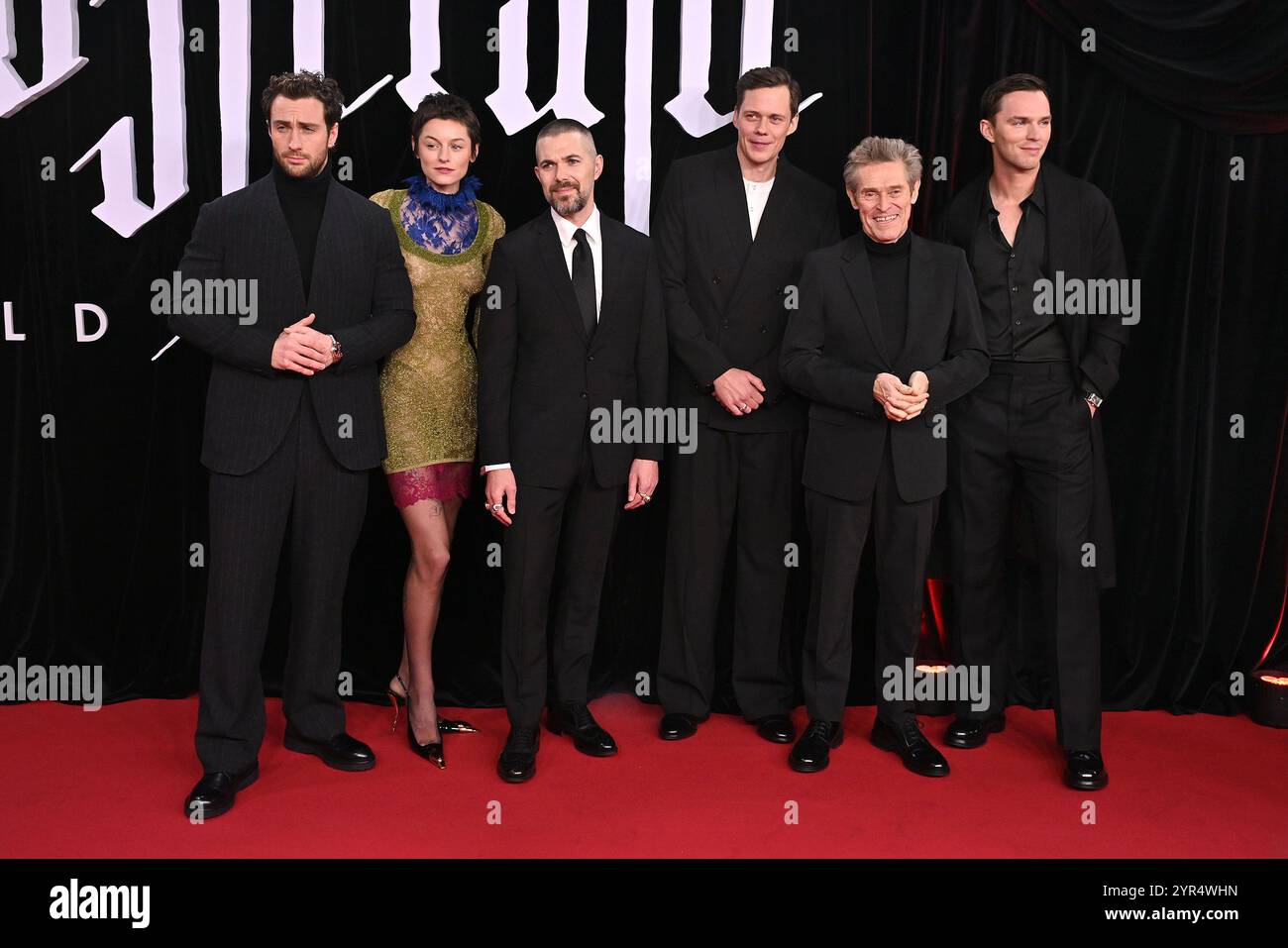 Aaron Taylor-Johnson, Emma Corrin, Regisseur Robert Eggers, Bill ...