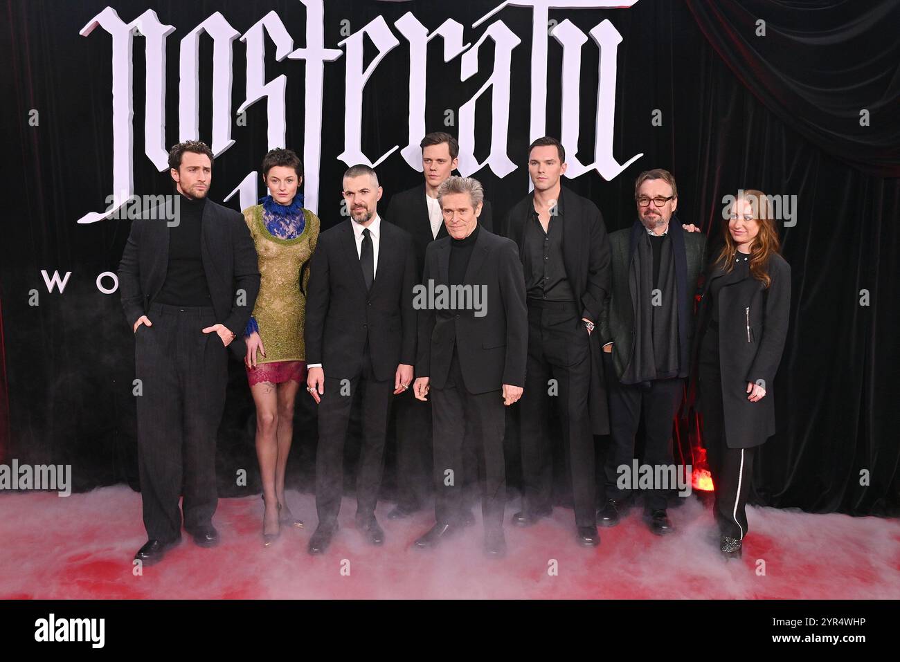 Aaron Taylor-Johnson, Emma Corrin, Regisseur Robert Eggers, Bill ...