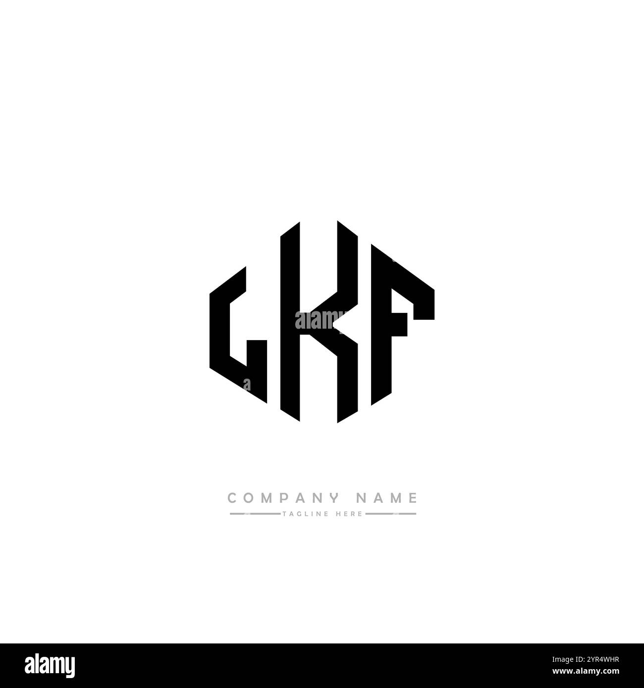 Lkf logo design hi-res stock photography and images - Alamy