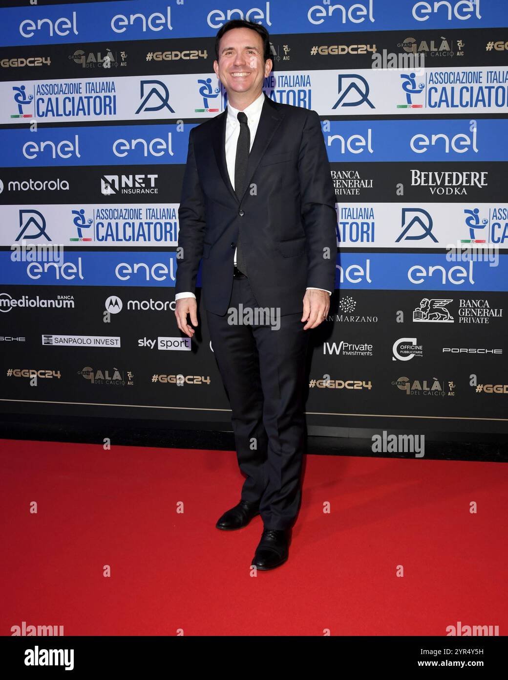 Milano, Red Carpet “Galà del calcio AIC” 2024 - Alessandro Cattaneo ...