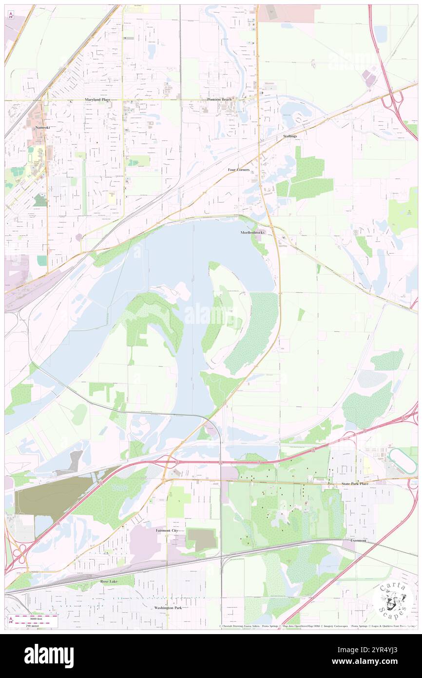 Modern pontoon Cut Out Stock Images & Pictures - Alamy