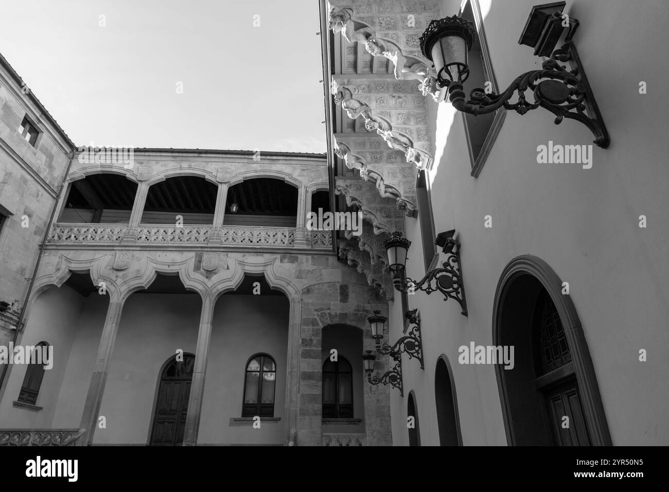 The Salina Palace is a building built in Plateresque style with Italian ...