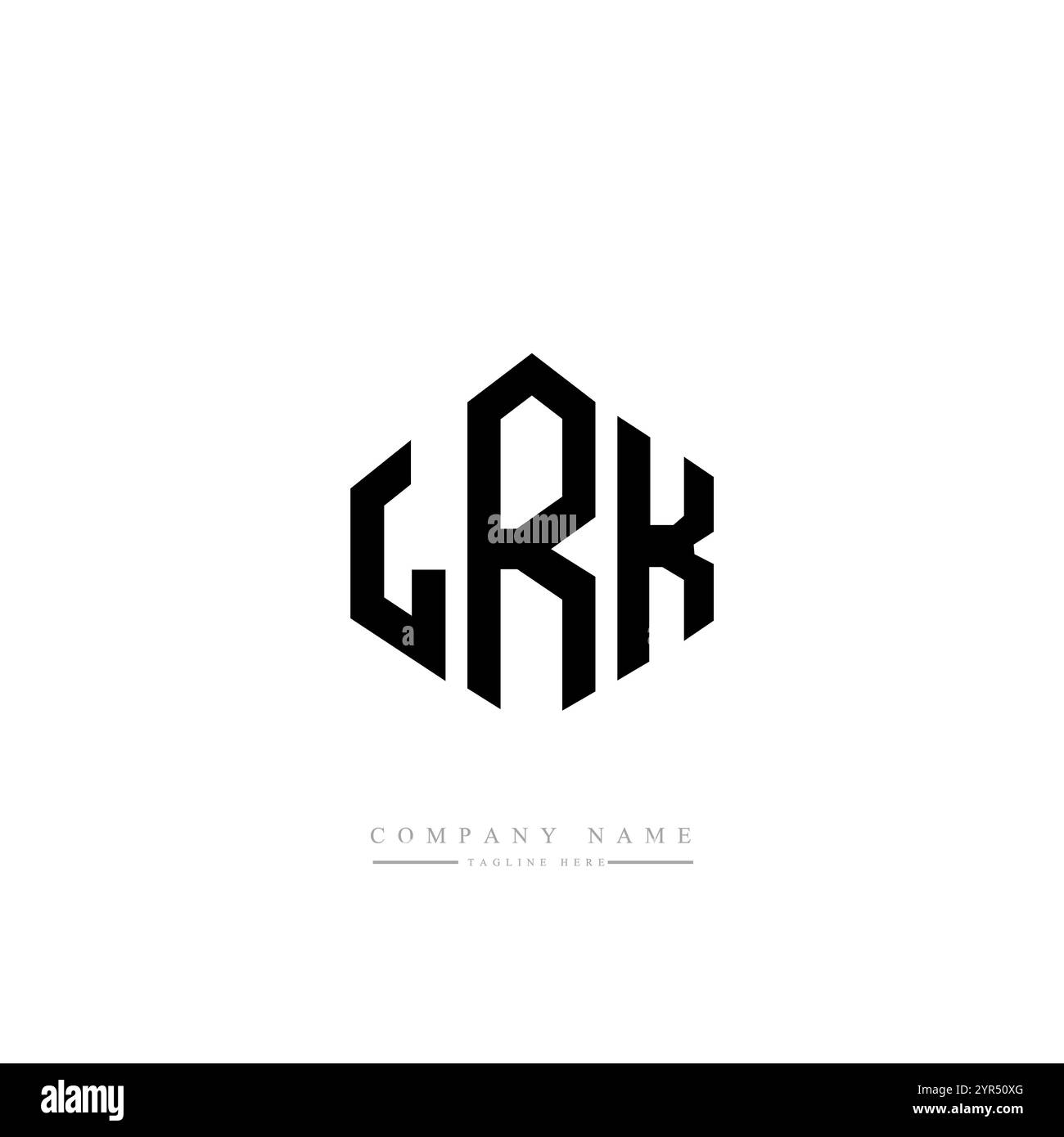 Lrk logo design hi-res stock photography and images - Alamy