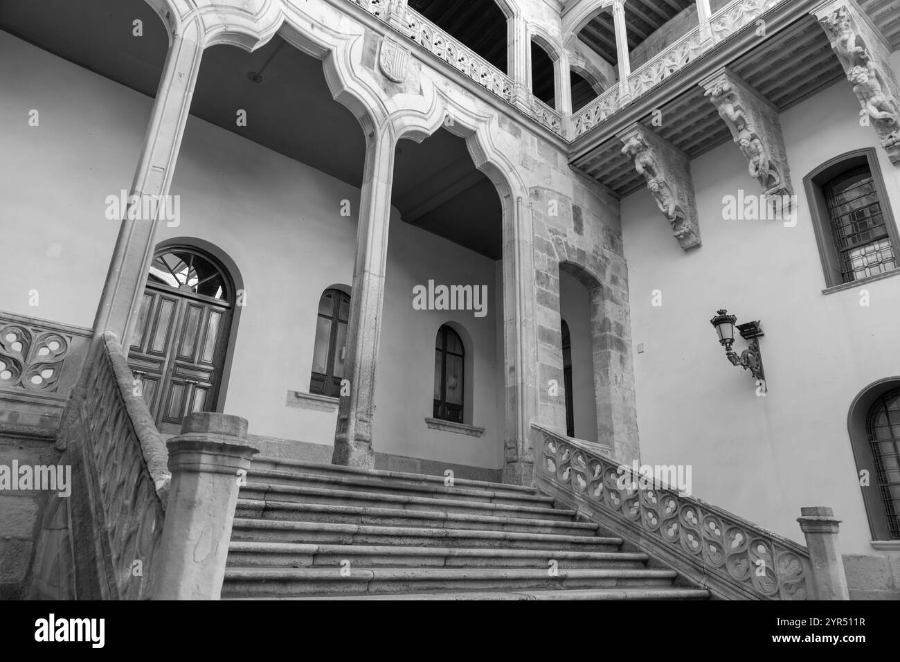 The Salina Palace is a building built in Plateresque style with Italian ...