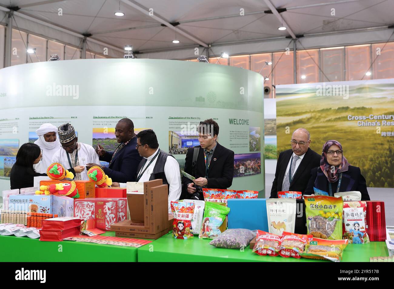 Riyadh, Saudi Arabia. 2nd Dec, 2024. People visit the China Pavilion at ...