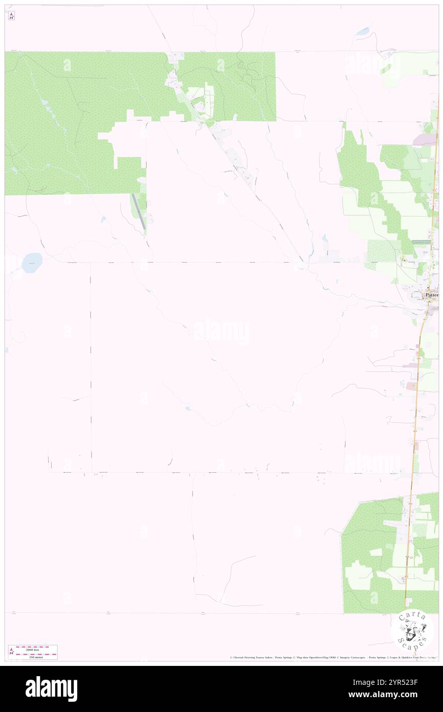 Patten maine map Cut Out Stock Images & Pictures - Alamy
