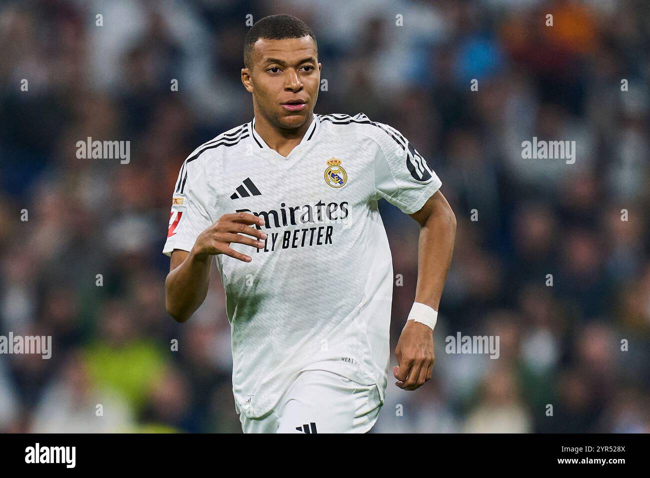 Madrid, Spain. 01st Dec, 2024. Kylian Mbappe of Real Madrid CF during ...