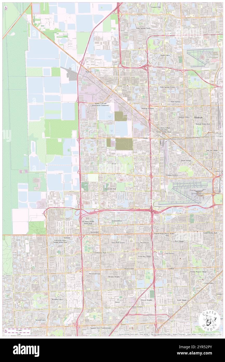 Doral map hi-res stock photography and images - Alamy