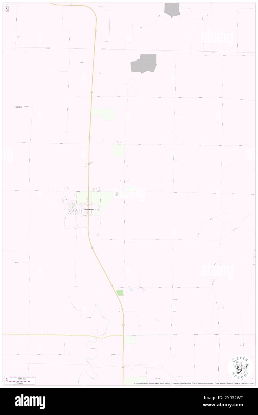 Map of vergennes Cut Out Stock Images & Pictures - Alamy