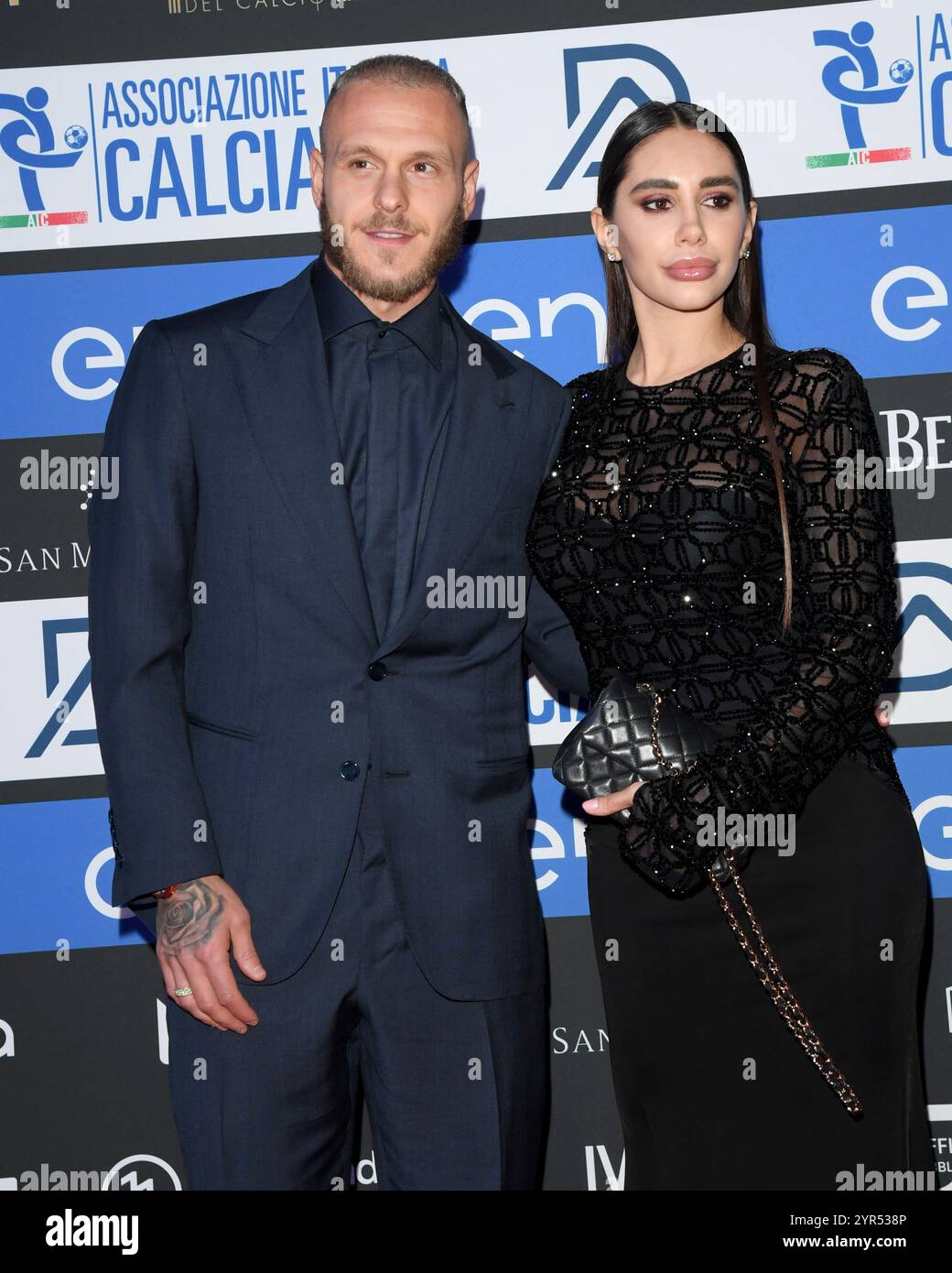 Milano, Red Carpet “Galà del calcio AIC” 2024 - Federico Di Marco ...