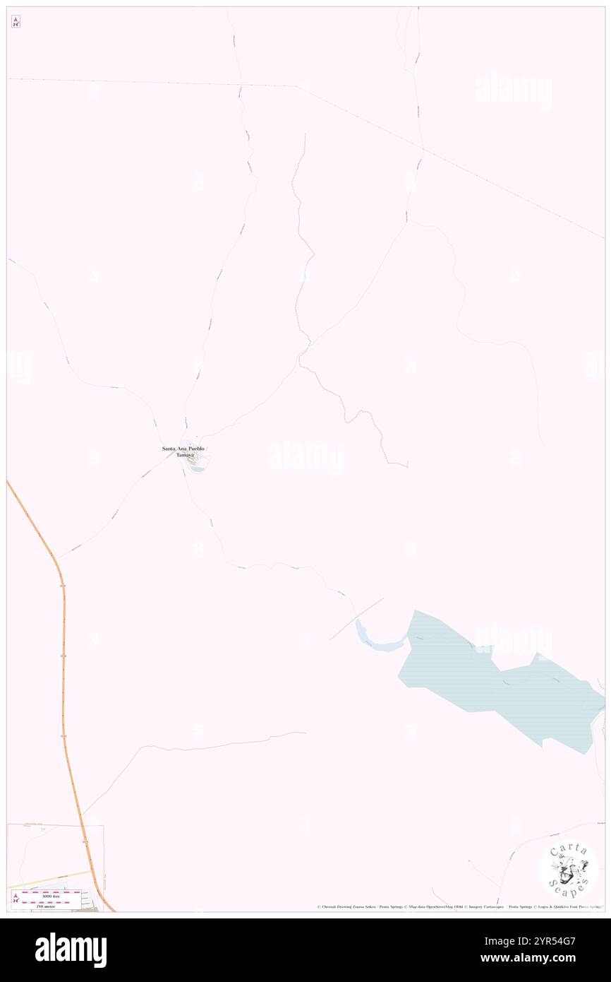 Map of santa ana mexico Cut Out Stock Images & Pictures - Alamy